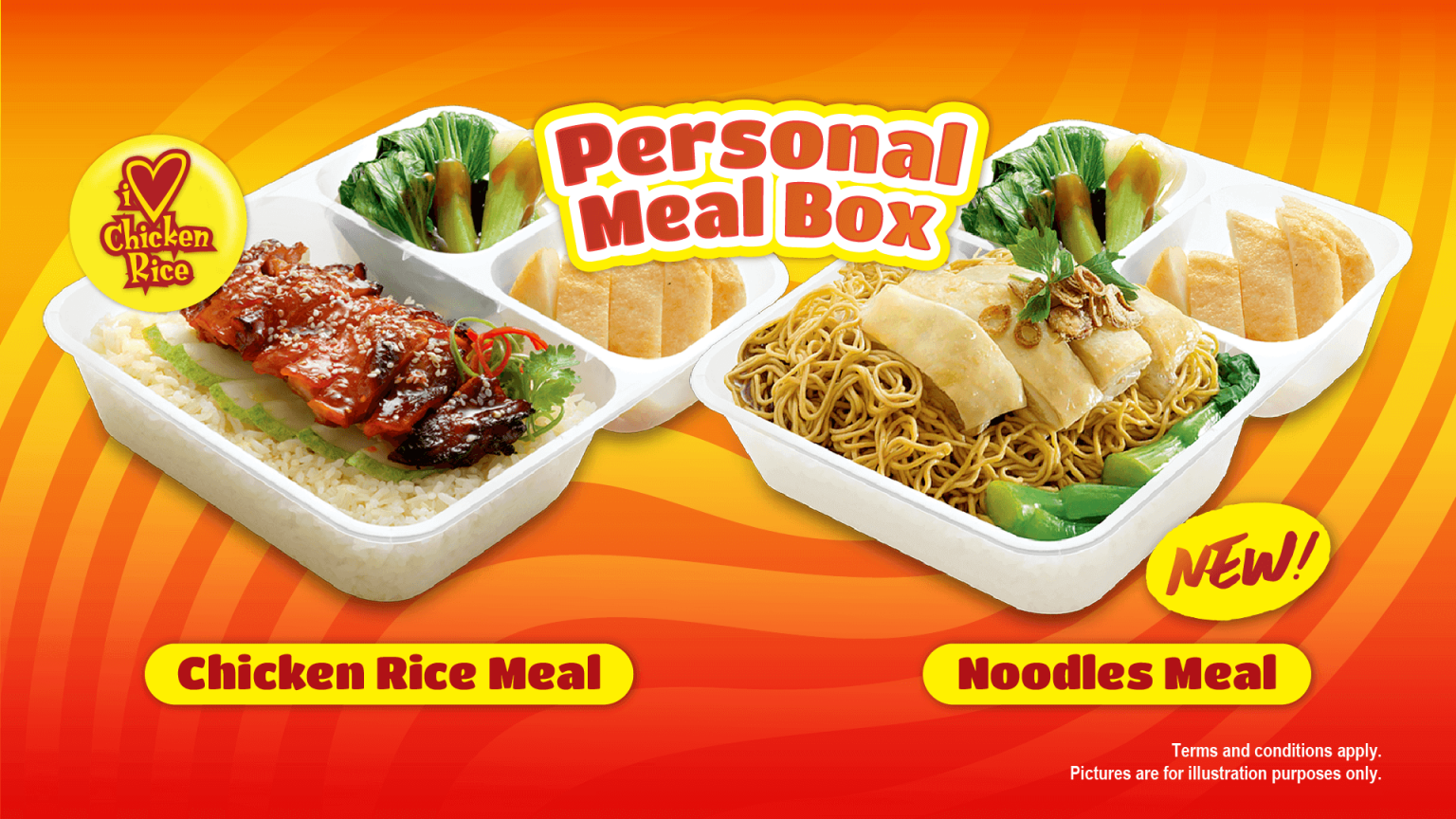 Personal Meal Box | The Chicken Rice Shop