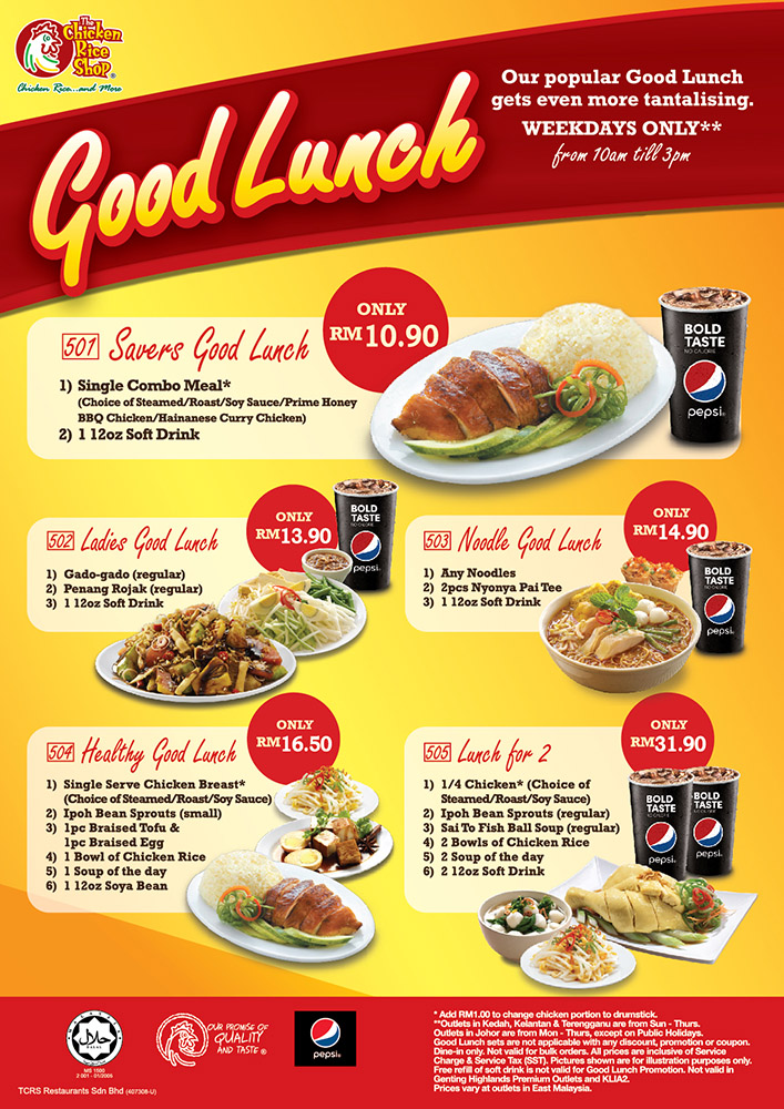 Promotion | The Chicken Rice Shop